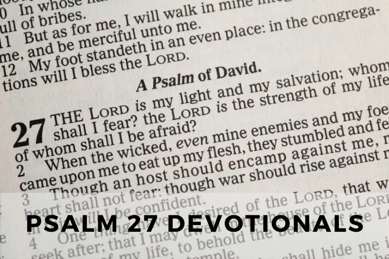 Psalm 27 Devotionals: Seeking God’s Strength and Protection ...