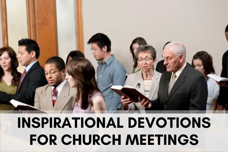 Inspirational Devotions for Your Next Church Meeting - DEVOTIONALS FOR ...